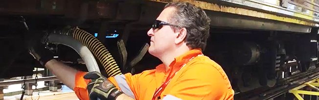 Avac Vacuum Train Waste Decanting System